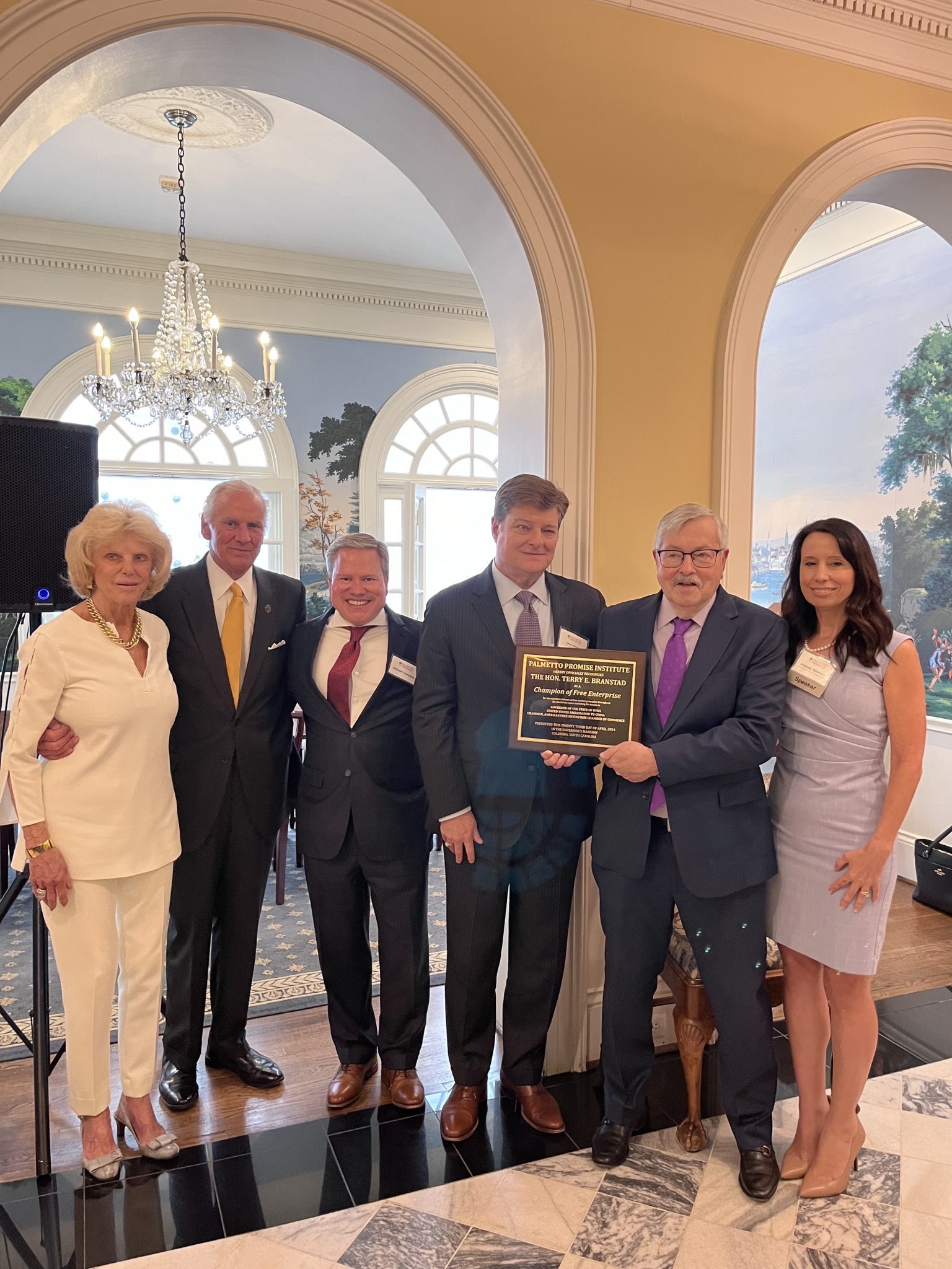 Honoring a Champion of Free Enterprise : Palmetto Promise Institute